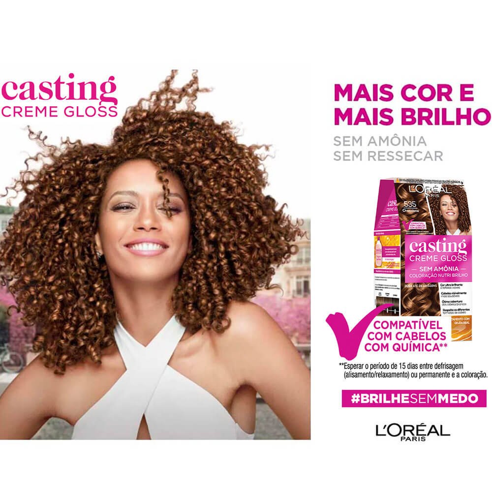Casting Creme Gloss 670 Chocolate Com Pimenta Loréal Paris